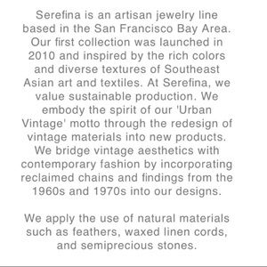 Anthropologie | Jewelry | Anthropologie X Serefina Crystalline Fleur Necklace | Poshmark